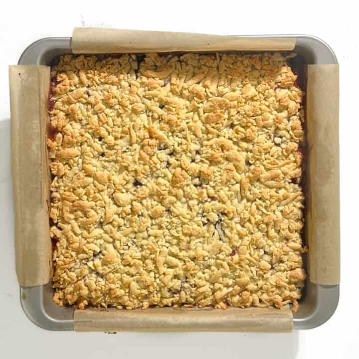 Easy Old-fashioned Jam Squares Recipe