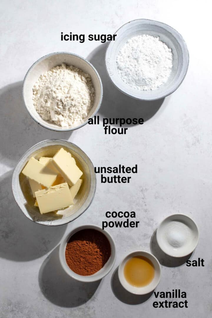Chocolate Shortbreads Recipe (rich and crumbly)