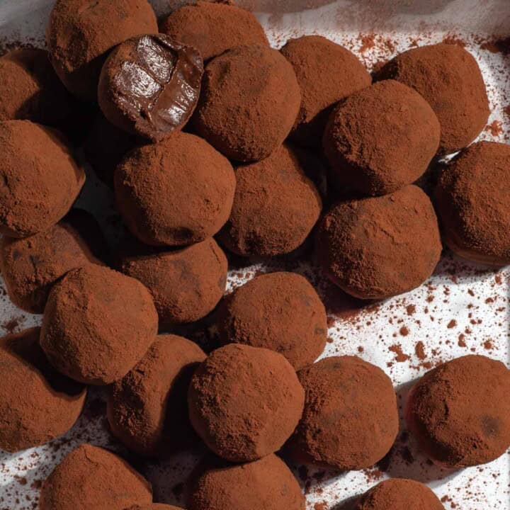 Easy Rum Truffles