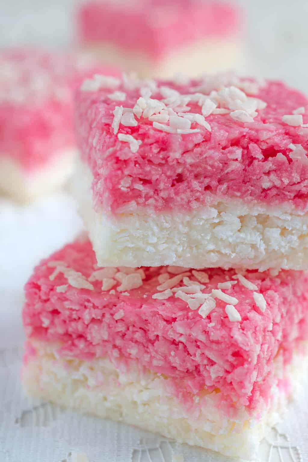 Easy Coconut Ice Recipe