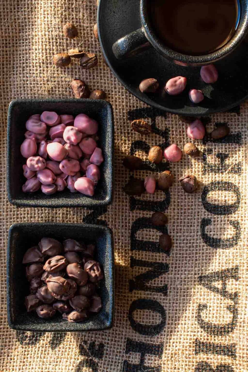 Chocolate covered coffee beans recipe