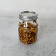 Easy Crispy Chilli Oil with Roasted Peanuts