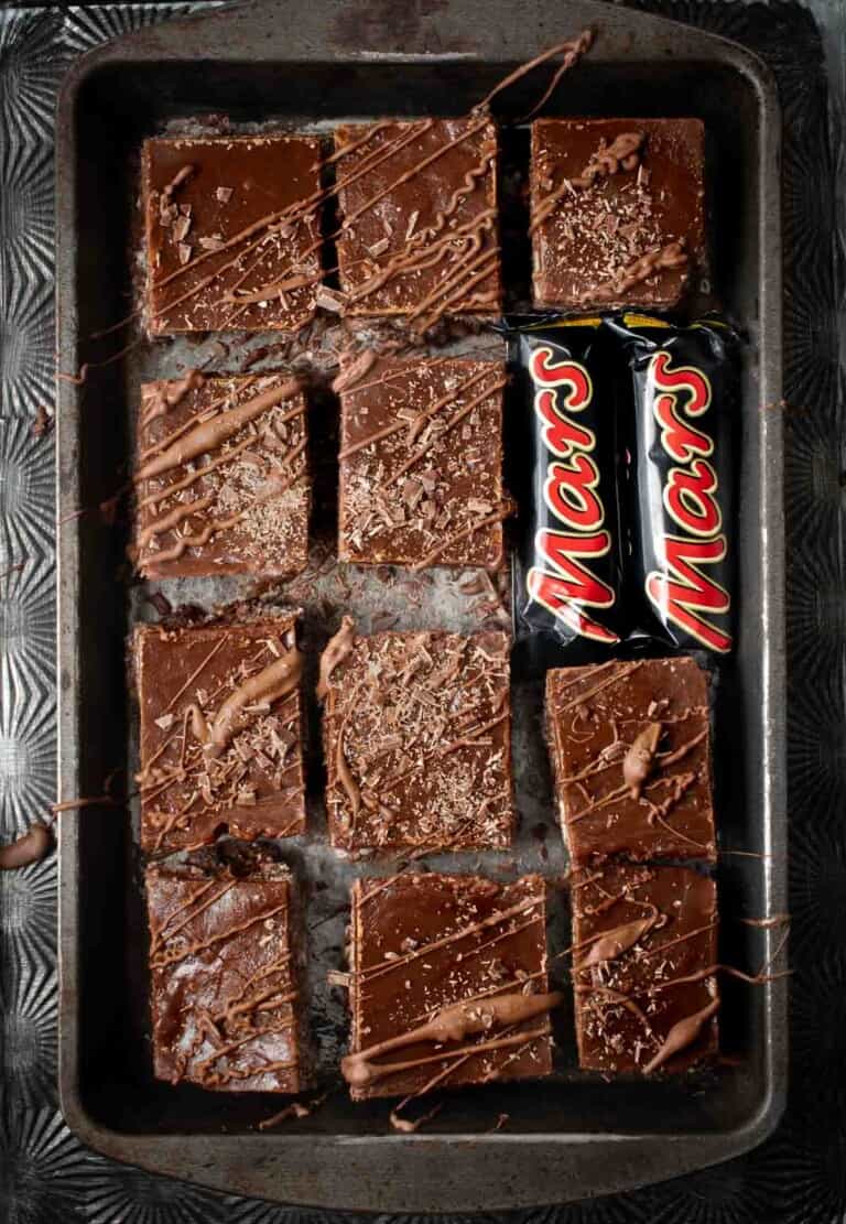 Easy Mars Bar slice
