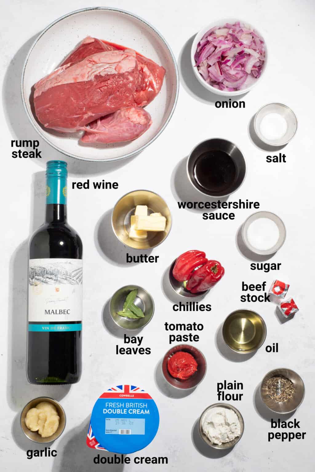 Beef trinchado - Portuguese South African beef stew (Creamy version!)