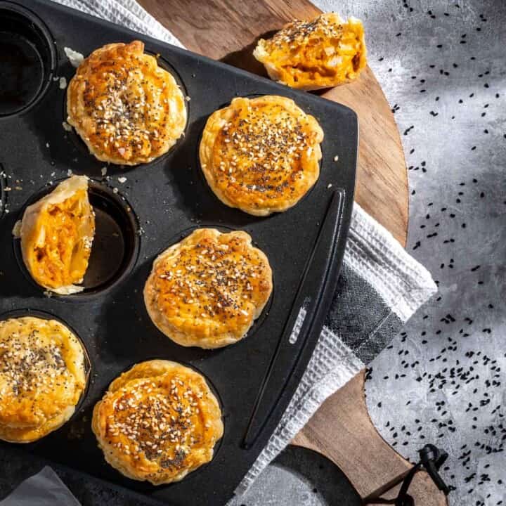 Homemade Butter Chicken Pies (Mini Chicken Pies)