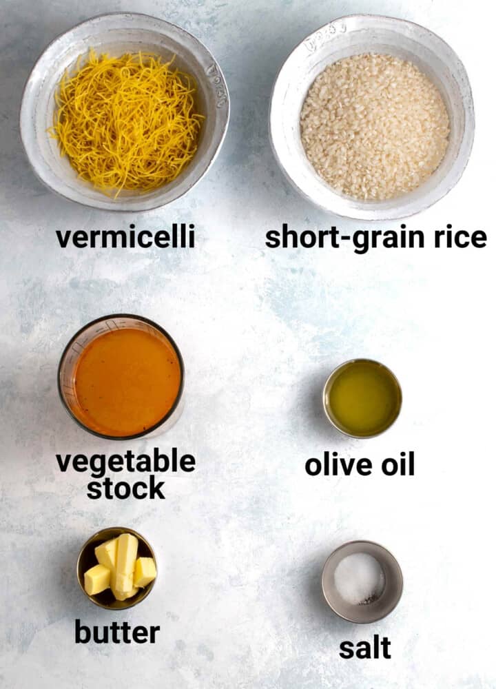 Easy Egyptian rice with vermicelli