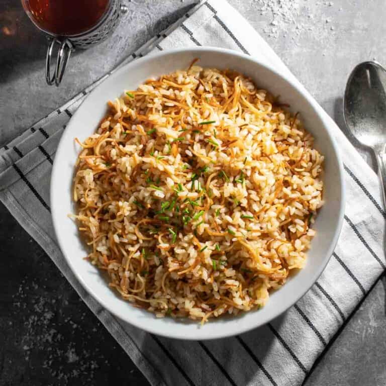 Easy Egyptian rice with vermicelli