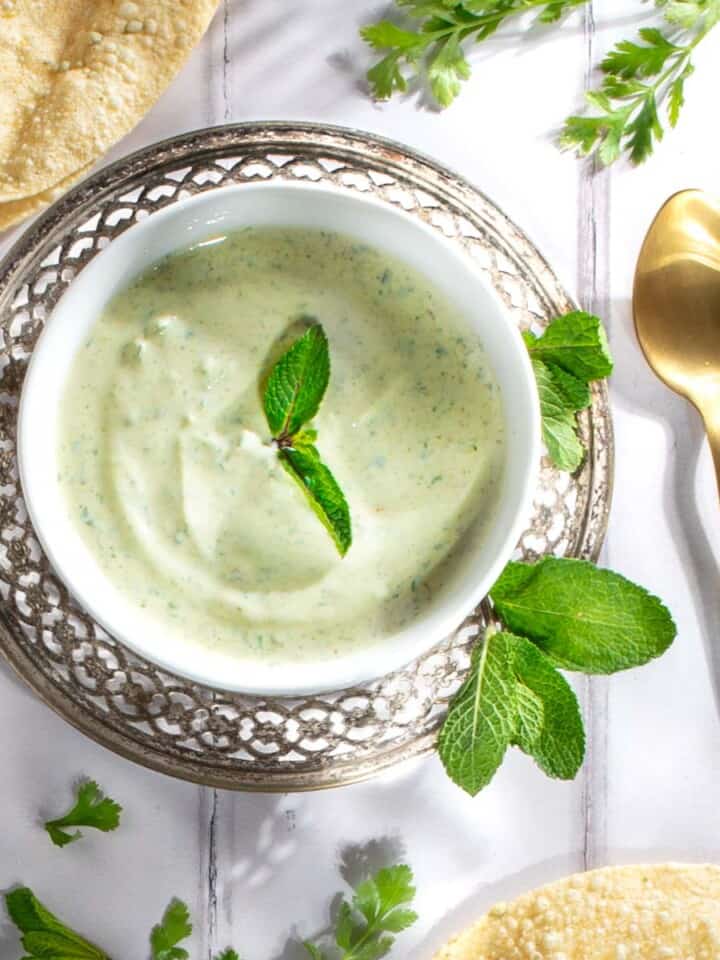 Indian Mint Sauce Recipe