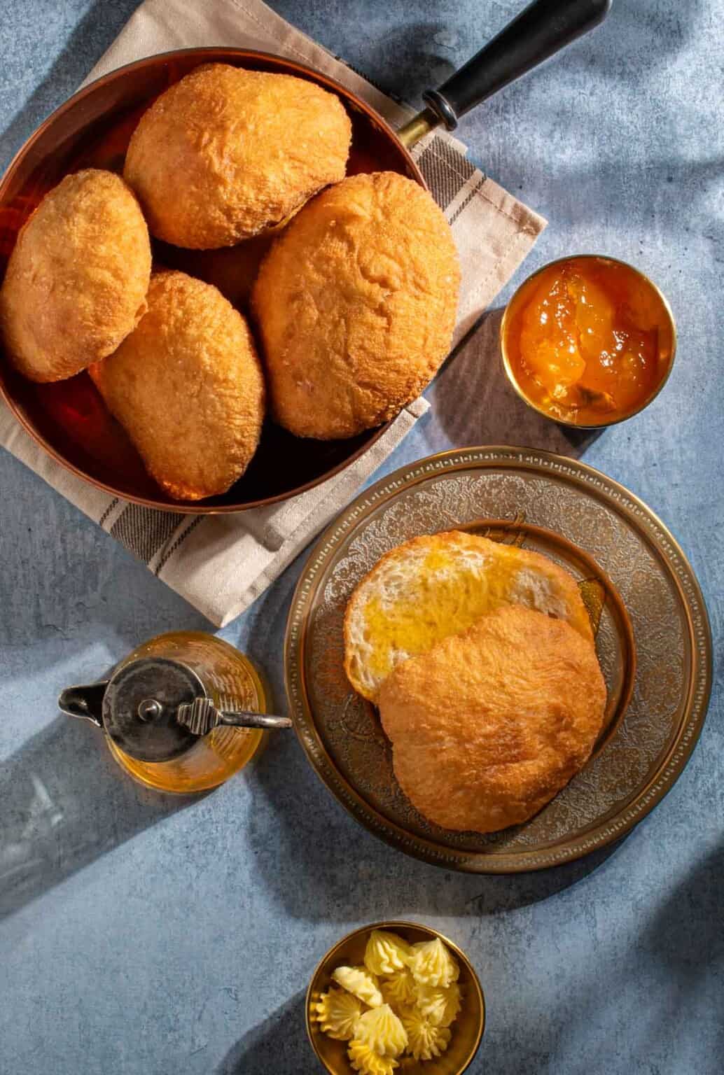 Traditional South African Vetkoek