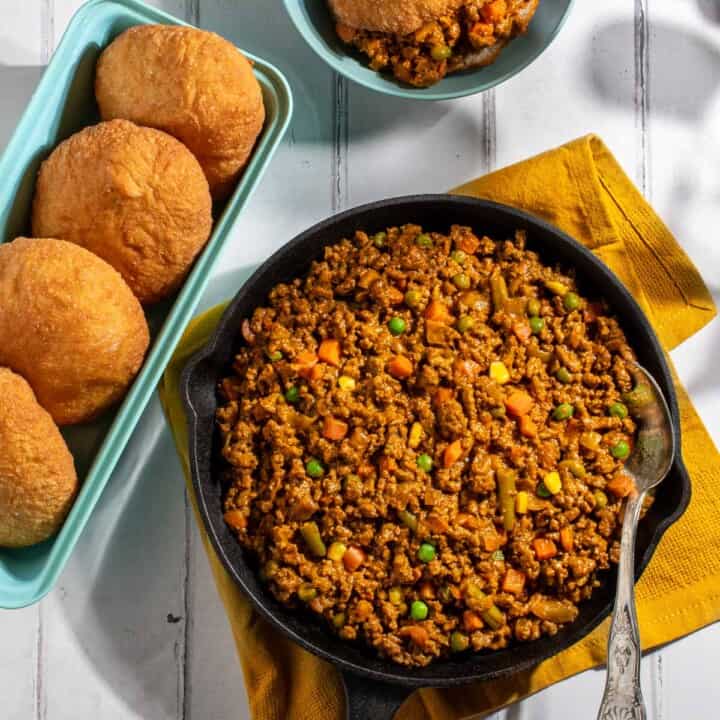 Curried Mince Recipe (Vetkoek mince)