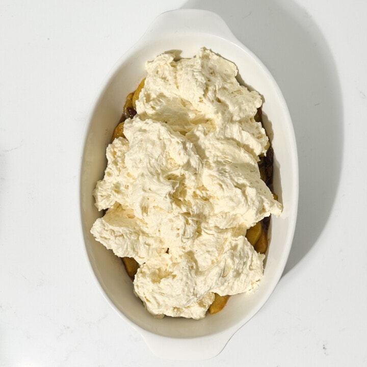Eve's Pudding Recipe with Spices and Caramelised Apples