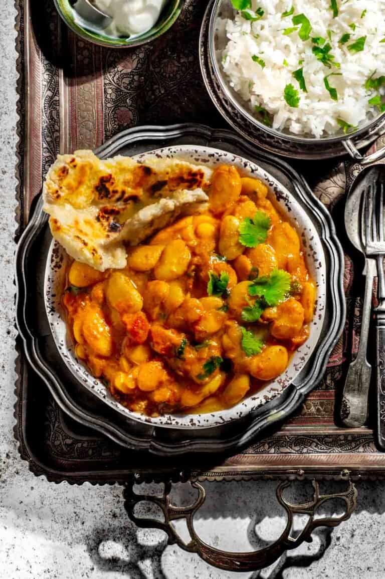 Creamy Butter Bean Curry with Coconut Milk
