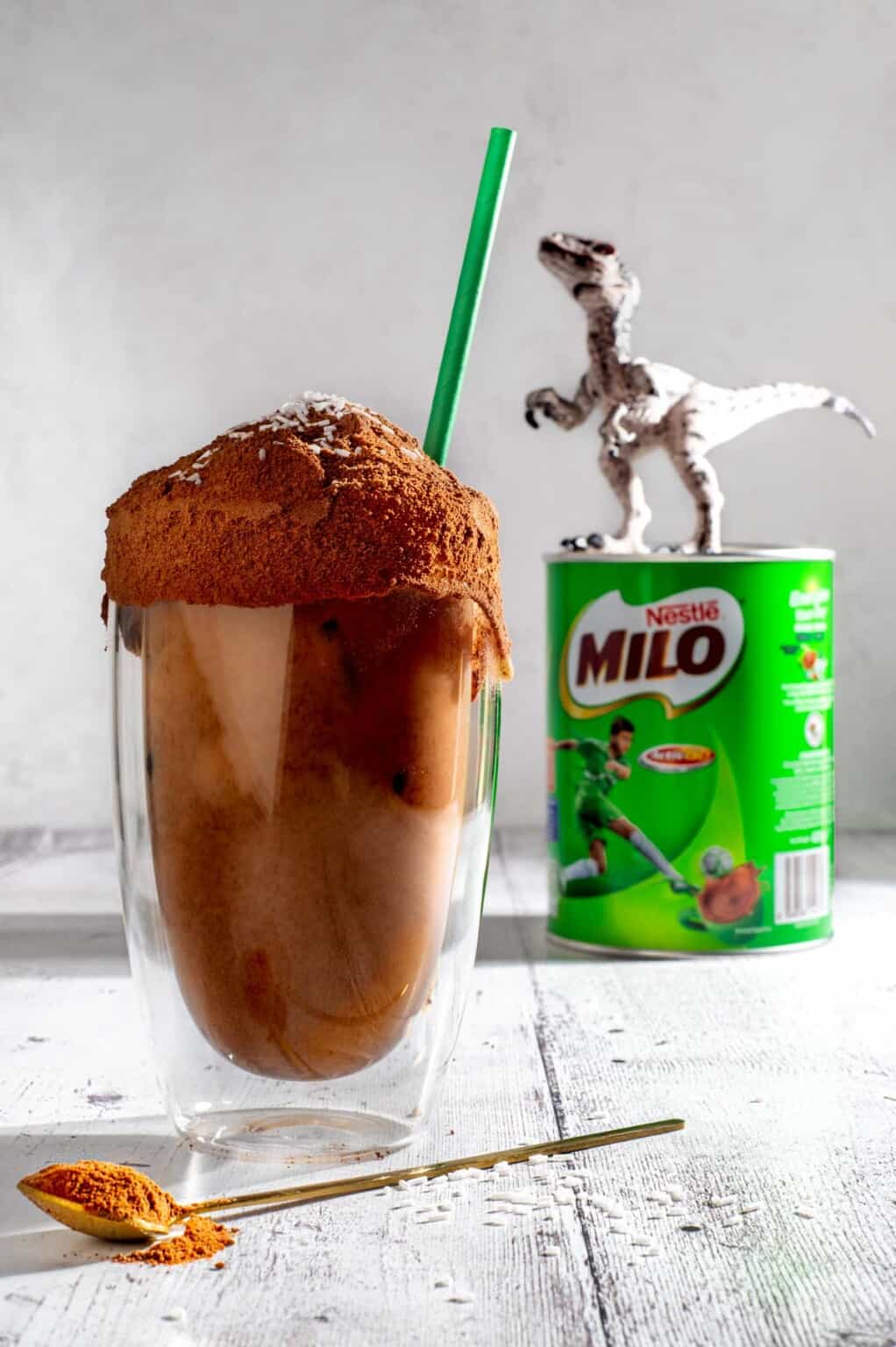 Milo Dinosaur Recipe - Cold Malted Drink with Condensed Milk