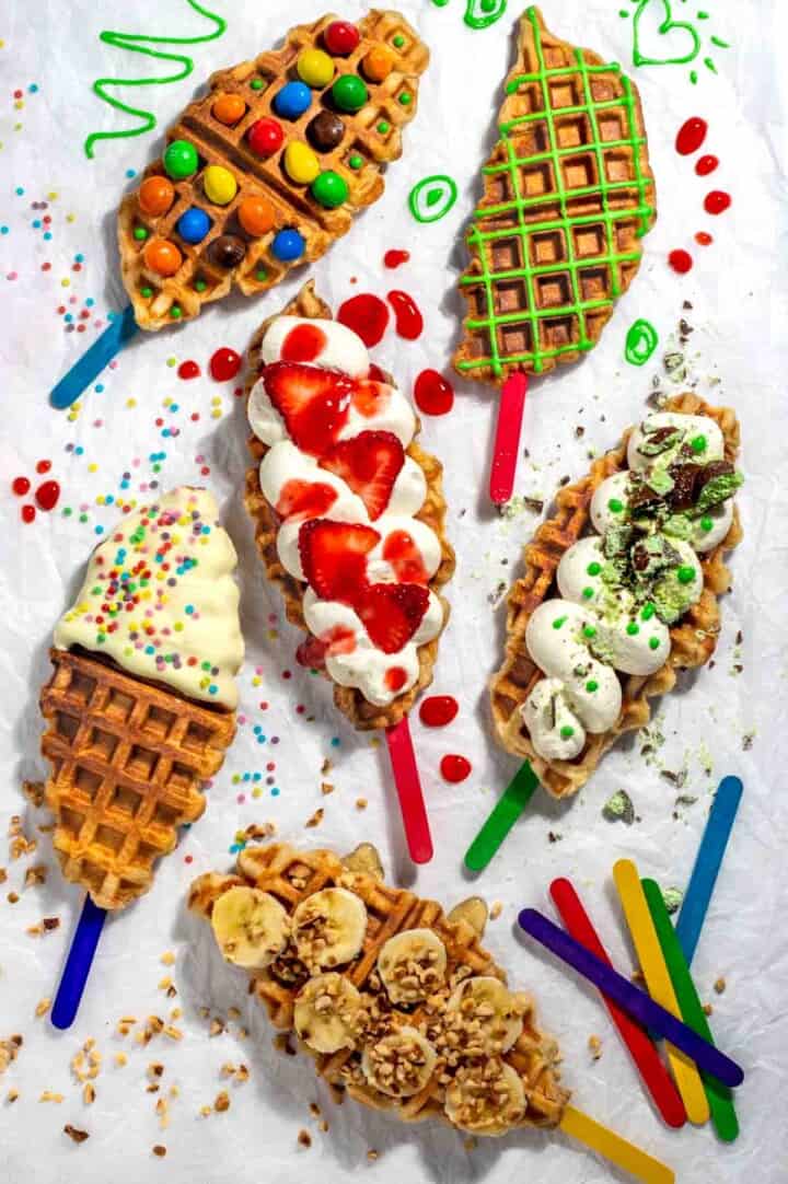 Easy Croffles - Croissant Waffles + Topping Ideas