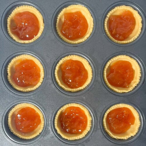 Hertzoggies - Jam and Coconut Tartlets