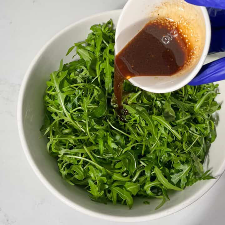 Caramelised Pear and Rocket Salad
