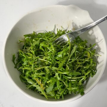 Caramelised Pear and Rocket Salad